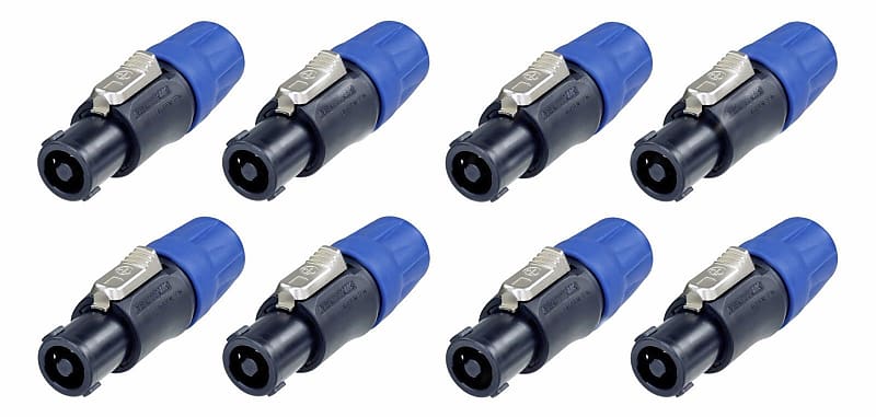 (8 PACK) NEUTRIK NL4FC 4-POLE Locking SPEAKON Cable Mount | Reverb