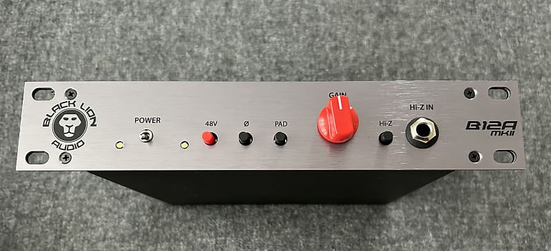 Black Lion Audio Model # B12A MK2 500 series Pre Amp | Reverb