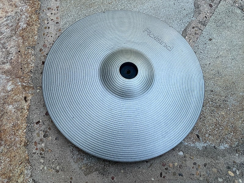 Roland CY-15r-SV DRUM RIDE Silver Cymbal Trigger CY15rSV | Reverb