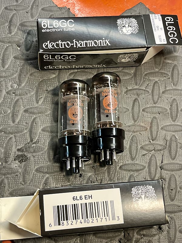 Electro-Harmonix 6l6 GC Matched Pair 2024 | Reverb