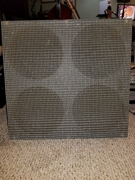 Fender Narrow Panel Tweed Bassman Baffle (4x10") Oxblood w/ | Reverb