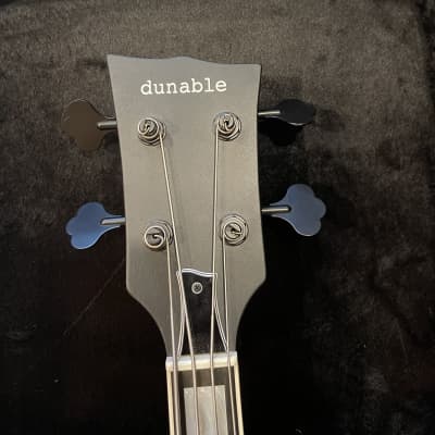 Dunable Yarnhawk 2013 Flat black custom one of a kind bass | Reverb