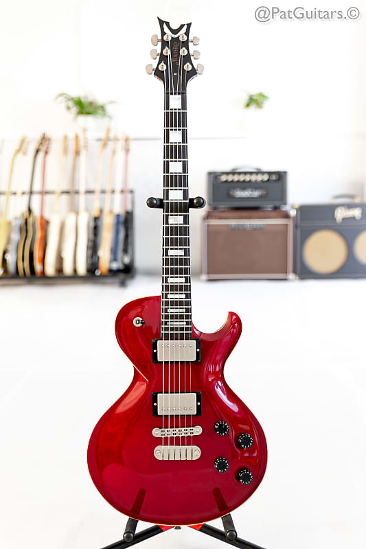 2008 Dean Custom Shop Soltero USA in Trans Red | Reverb