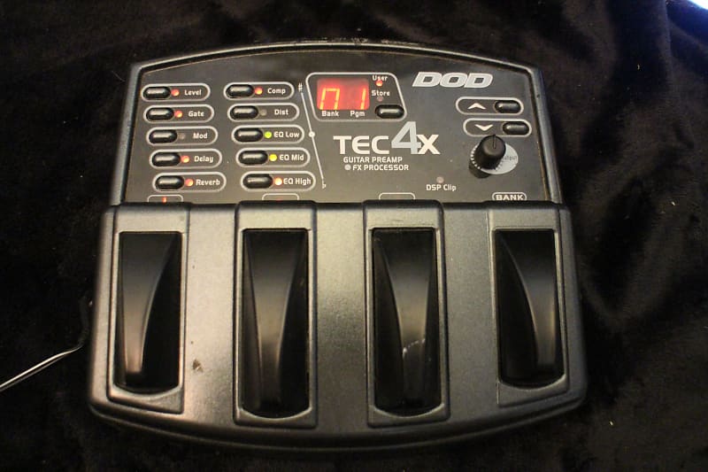 DOD Tec4x 1999 - Black | Reverb