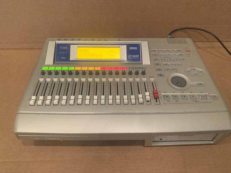 Korg D1600 Digital Recording Studio 2000s - Silver | Reverb