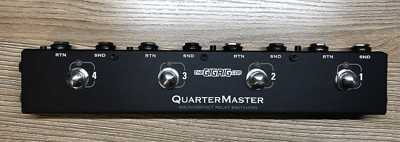 GigRig QuarterMaster QMX - 4 2021 - Black | Reverb