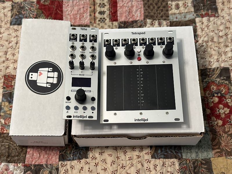 Intellijel Tetrapad + Tete 2015 - 2021 - Silver | Reverb