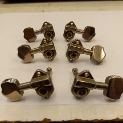 Vintage Guild Kolb Tuners 3x3 1960s Chrome | Reverb