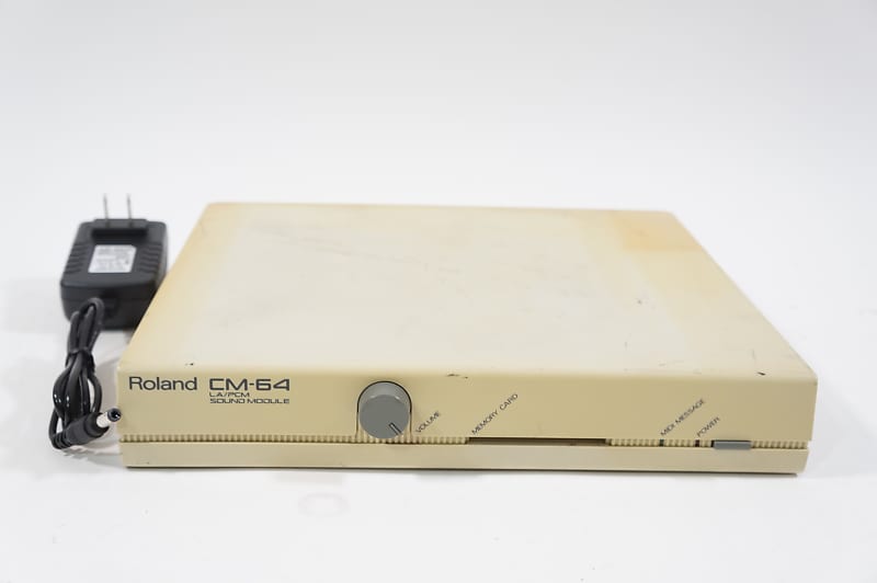 Roland CM-64 LA Synthesizer plus RS-PCM GS MIDI Sound Module | Reverb