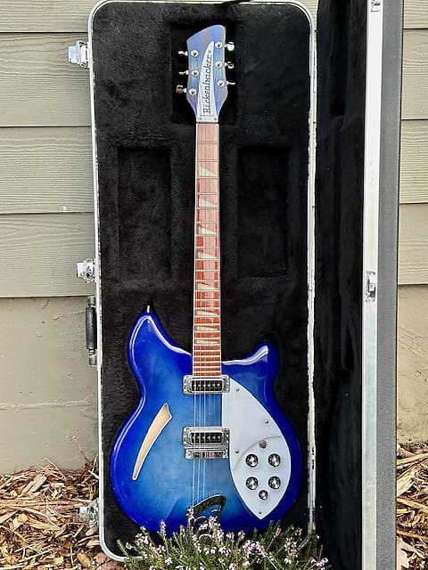 Rickenbacker 360 Blueburst 2007 "Color of the Year"-Serial | Reverb