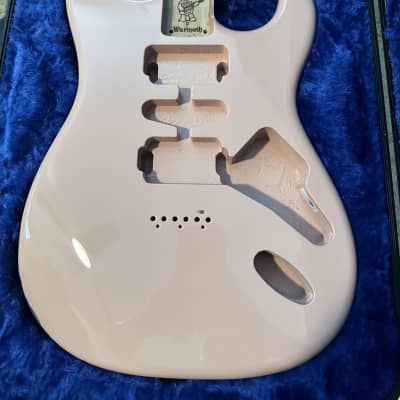 Warmoth Hardtail Stratocaster Body - Shell Pink Brand New | Reverb