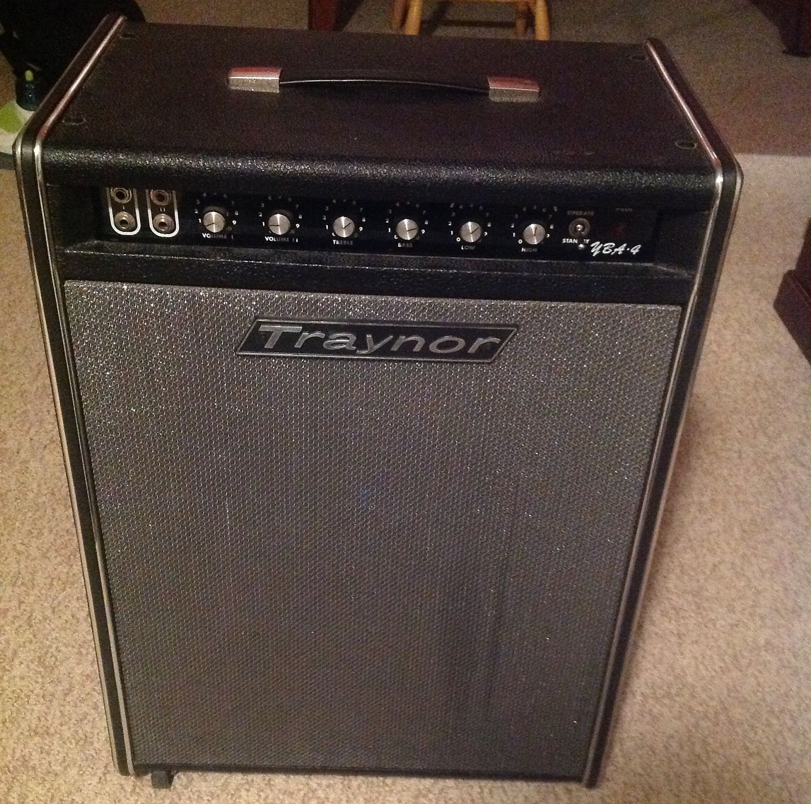 Traynor YBA-4 50-Watt 1x15" Guitar / Bass Combo | Reverb