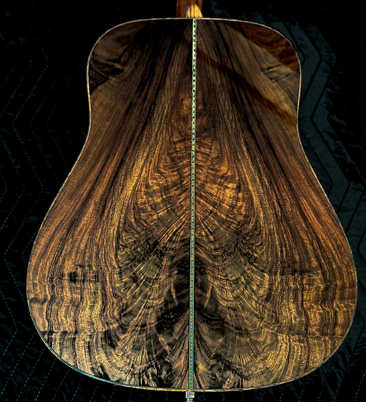 Stunning Martin CS Wild Grain Alpine Spruce Torch Inlay | Reverb
