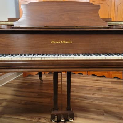Mason & Hamlin Model B Grand Piano- 1972 - Walnut Satin | Reverb