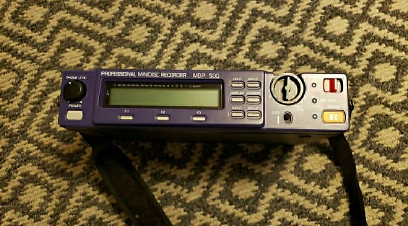 Portable Mini Disc Recorder - HHB MDP 500 | Reverb