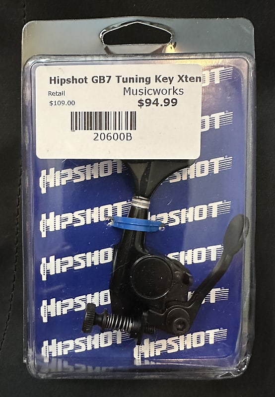 Hipshot Gb7 Bass Extender Black Reverb