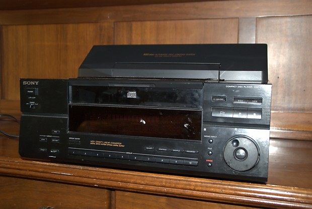 Sony CDP-CX151 1994 Black | Reverb