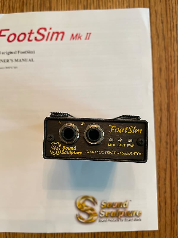 Sound Sculpture FootSim - MIDI Controlled Footswitch | Reverb