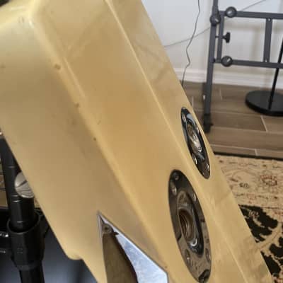 Fender Stringmaster Lap Steel MK2 D6 1955 - Antique White | Reverb