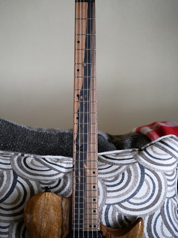 Kiesel SCB6 Black Limba Single Cutaway Bevel Top Electric Kiesel SCB6 Black Limba Single Cutaway Bevel Top Electric