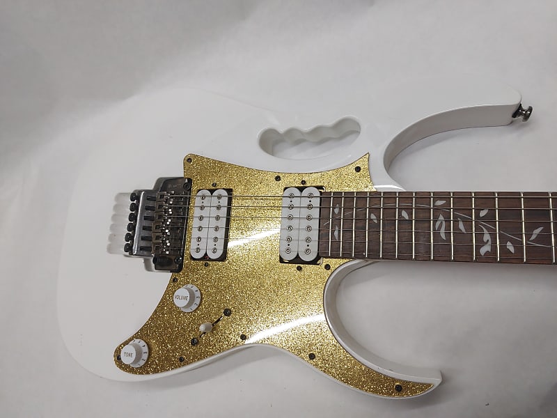 Gold Glitter Front route HXH HH Pickguard fits* Ibanez (tm) | Reverb