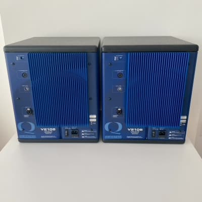 Quested V2108 Powered Reference Studio Monitors PAIR - MINT | Reverb