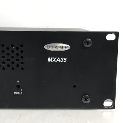 Biamp MXA35 ~ 6-Channel 35W Mixer Power Amplifier ~ Rack | Reverb