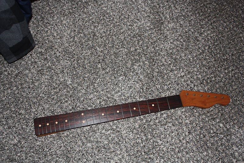 Musikraft Custom Telecaster neck, Rare Brazilian RW! | Reverb