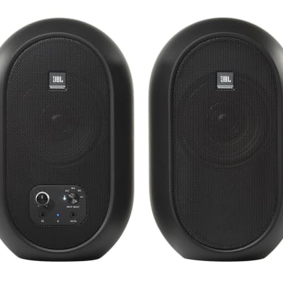 JBL 104-BT Compact Desktop Reference Studio Monitors with | Reverb