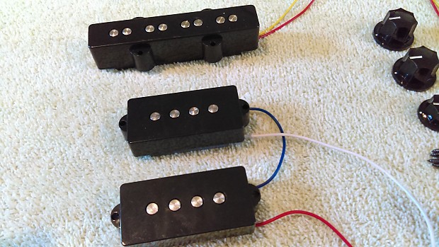 P J Bass Pickups - Squier Vintage Modified Jaguar Bass | Reverb