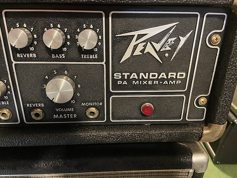 Peavey Standard PA/Guitar/Bass Head 130-Watt 4-Channel Solid | Reverb