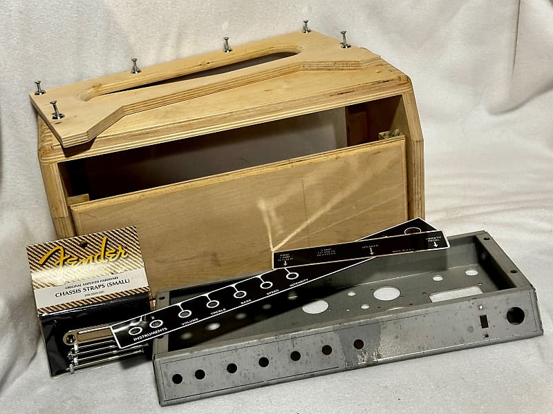 Vibro Champ Head DIY - Chassis, Cabinet, Faceplate, more | Reverb