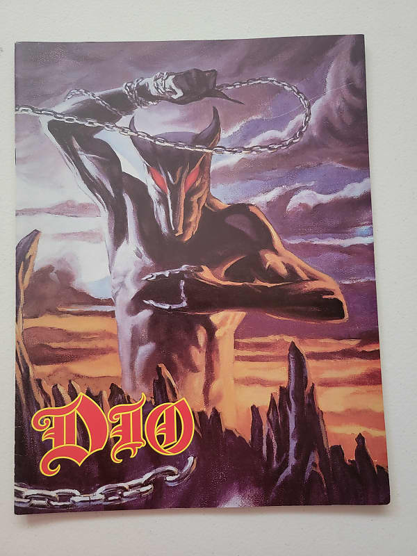 Dio Holy Diver 1983 Tour Program and Poster | Reverb