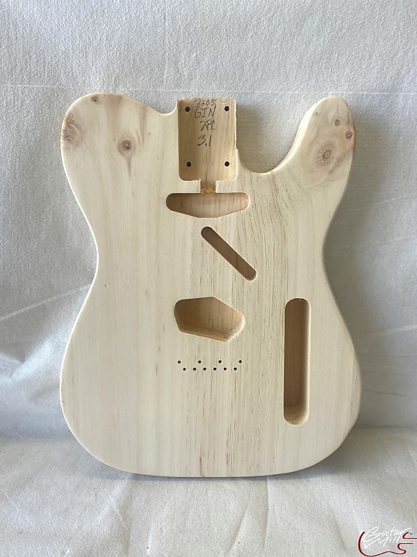 Guitar Mill T-Style Body / 2 pc. Ultra Light Pine / 3 lbs. | Reverb UK