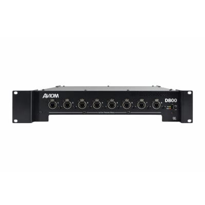 Aviom D800 Rackmount Personal Audio Mixer A-Net Distribution | Reverb