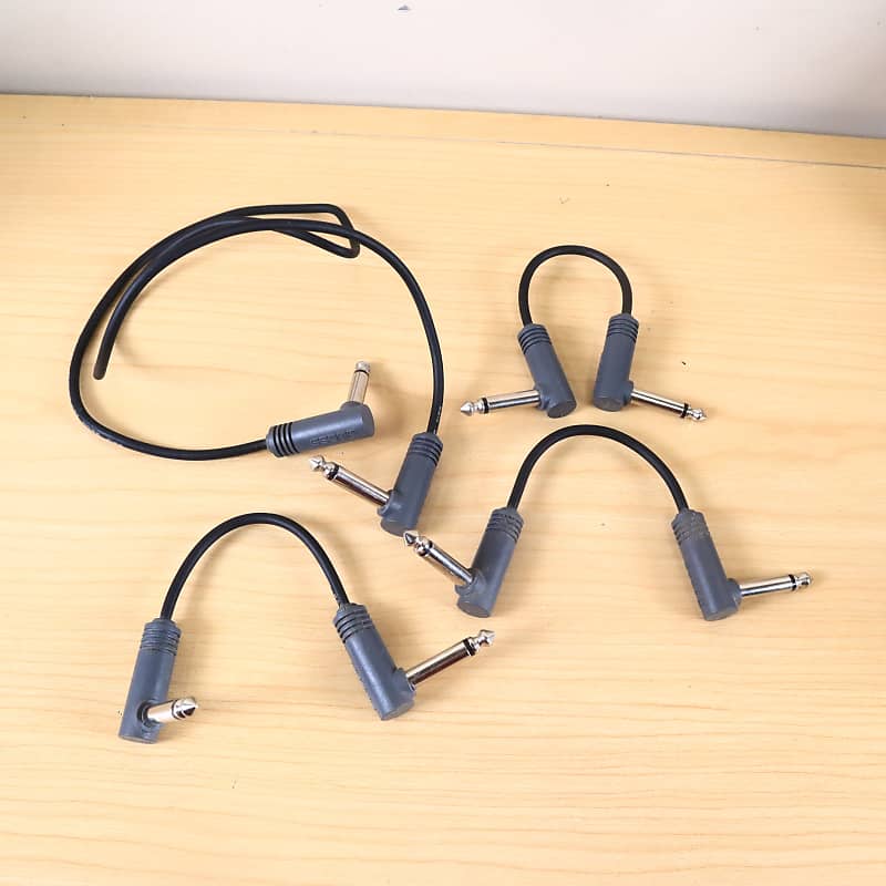 (4) OEM Boss Effects Pedal Mogami Patch Cables MIJ | Reverb Australia