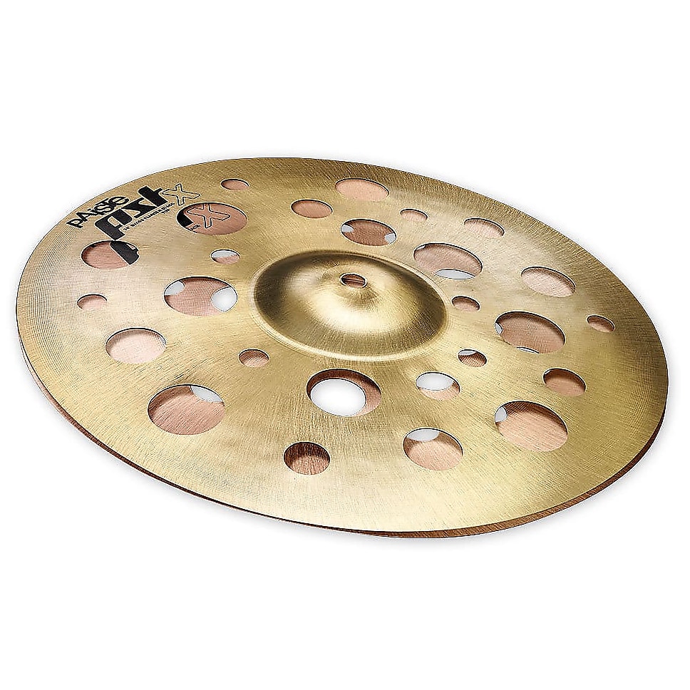Paiste 14" PST X Swiss Flanger Stack Cymbal (Top) | Reverb Canada