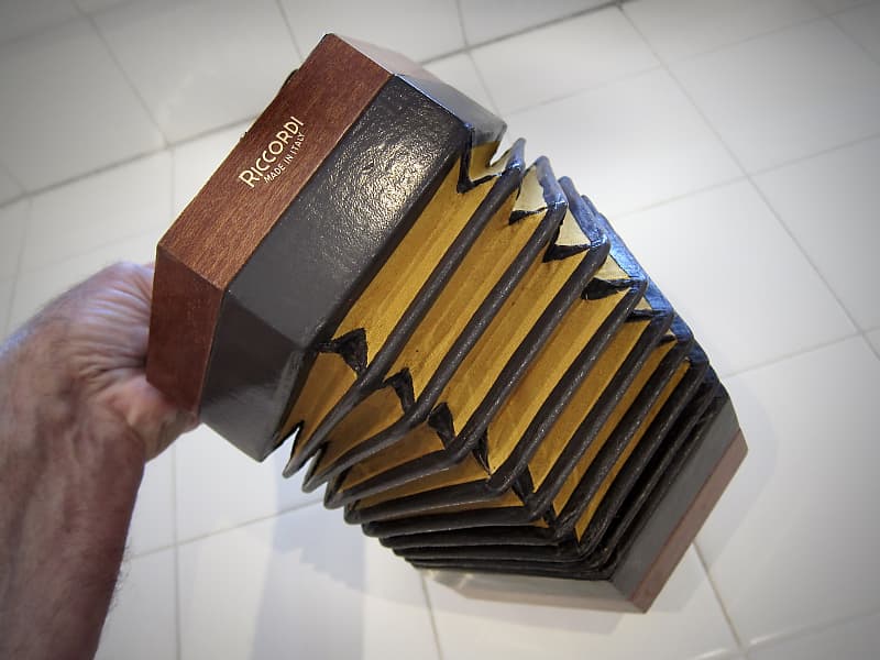 Riccordi Concertina 30 Note Buttons High Quality Pro | Reverb