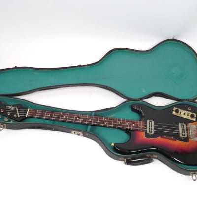 1970s Hofner 182 Bass - Sunburst - Two Pickups - Light Weight | Reverb