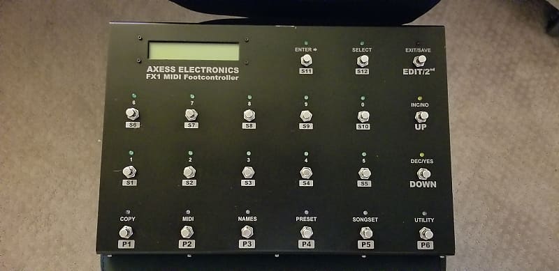 Axess Electronics FX1 MIDI Footcontroller | Reverb