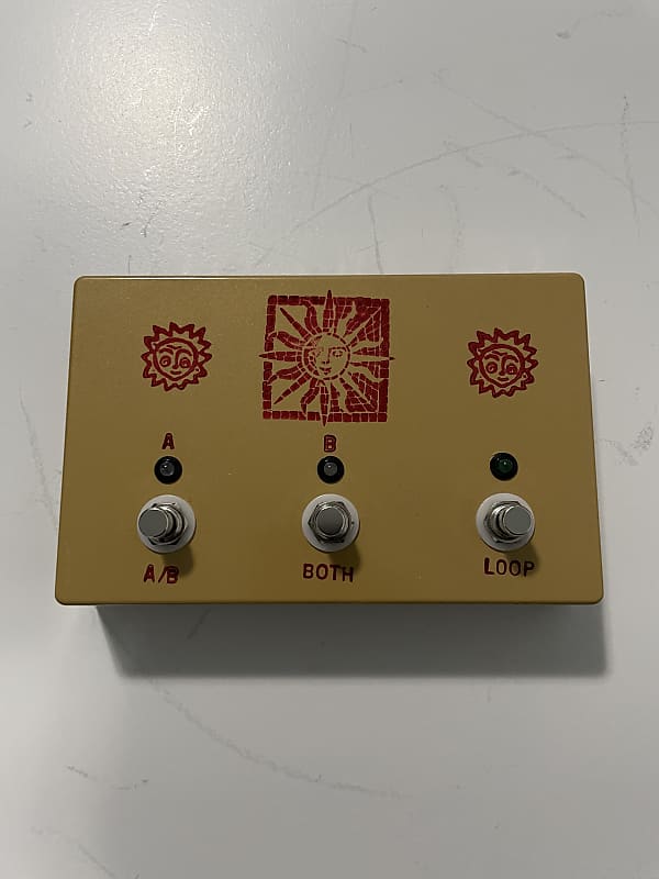 Analogman ABY Switch Box Gold | Reverb
