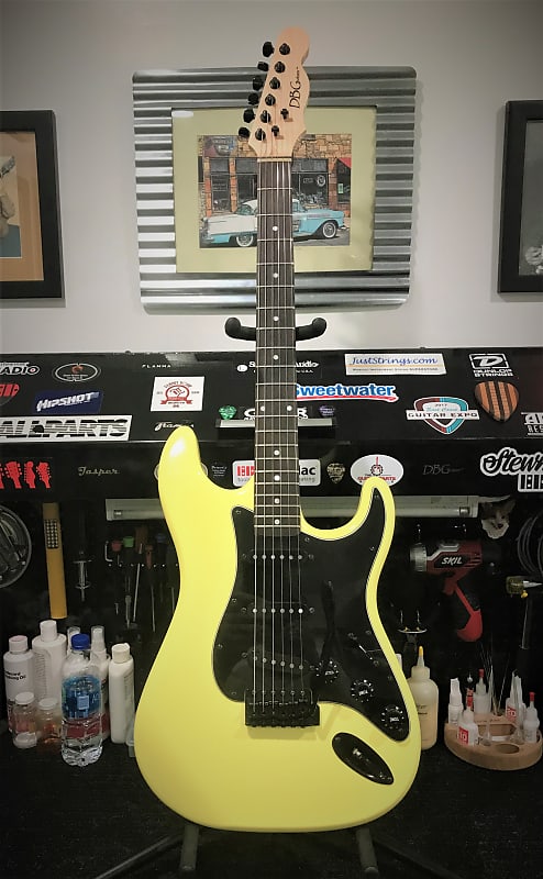 Custom Built Strat Style Electric Guitar | Reverb