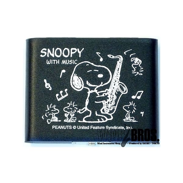 SNOOPY WITH MUSIC Snoopy with Music Tenor Saxophone Reed Case | Reverb