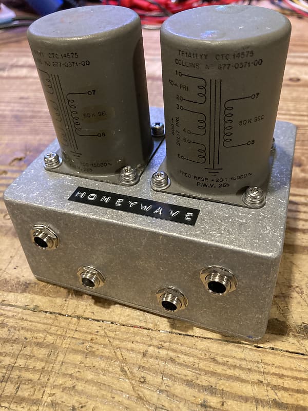 Honeywave Handmade Stereo DI w/ Vintage Transformers | Reverb