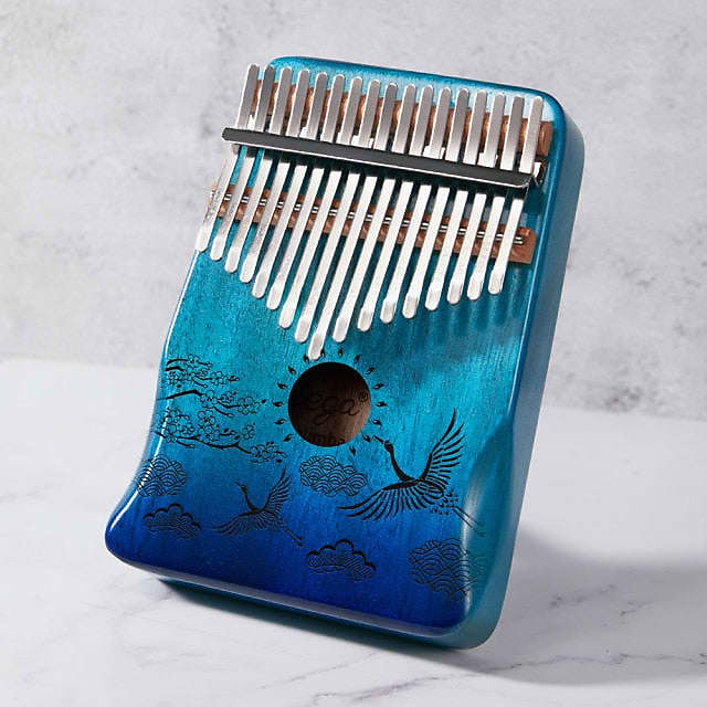 Kalimba - 17k gradient blue / China | Reverb