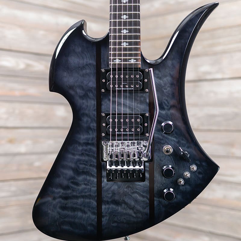 BC Rich Mockingbird Legacy ST - Transparent Black Burst | Reverb