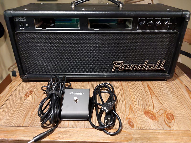 Randall RM50 w/ reverb & footswitch - Black | Reverb
