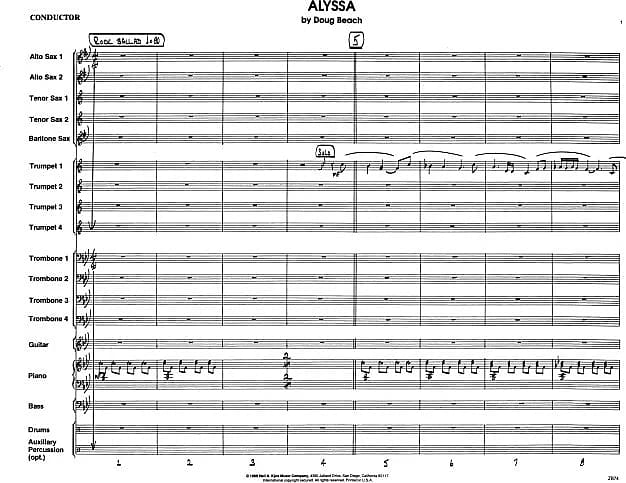 Alyssa (Full Score) | Reverb