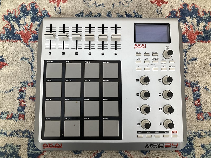 Akai MPD24 USB/MIDI PAD CONTROL | Reverb