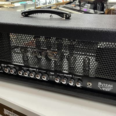 CRATE BV120H Blue Voodoo Guitar Amplifier Tube Head | Reverb